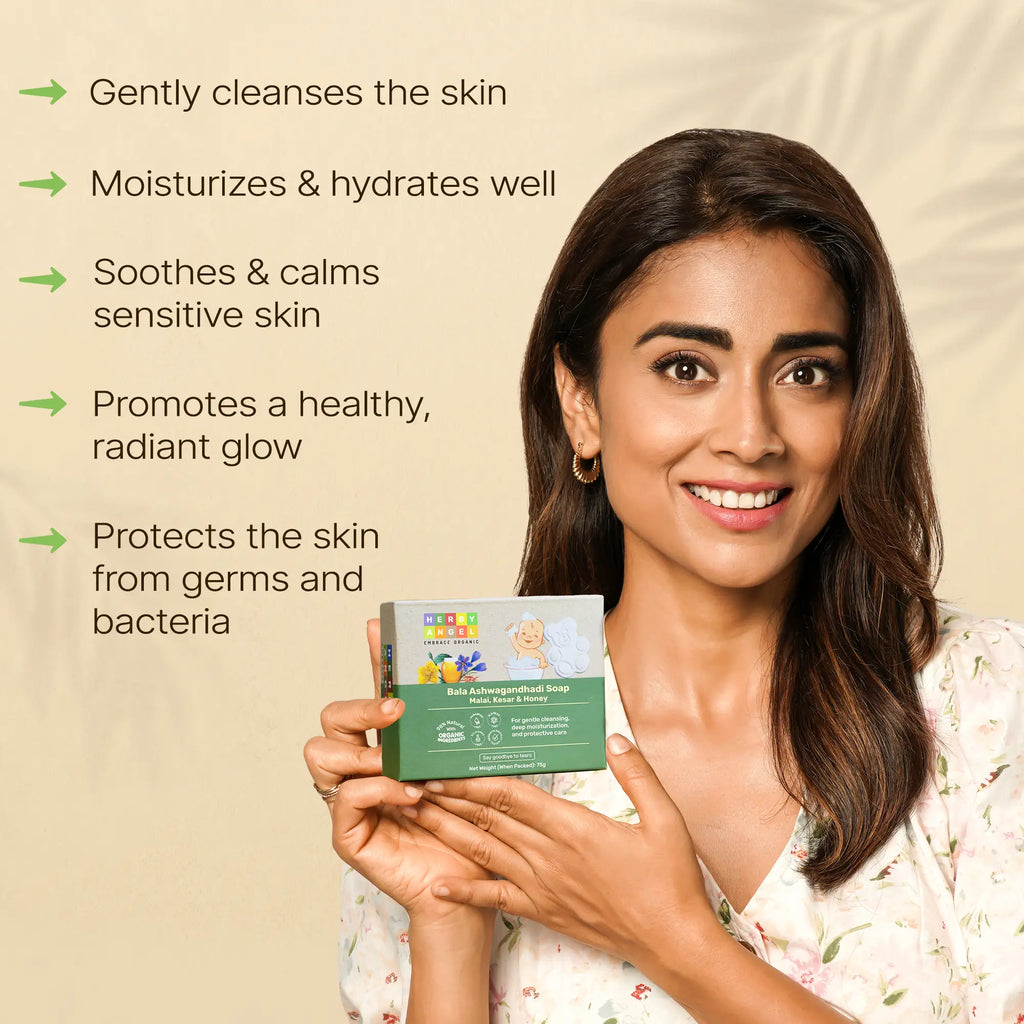 Bala Ashwagandhadi Baby Bathing Bar – herbyangel.com